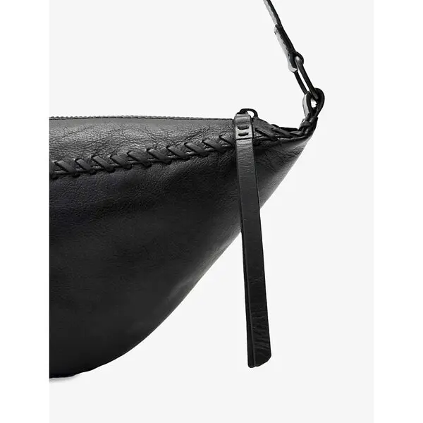 ALLSAINTS Esme Whipstitch Leather Crossbody Bag