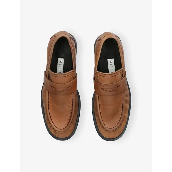 MIISTA Zita Leather Loafers