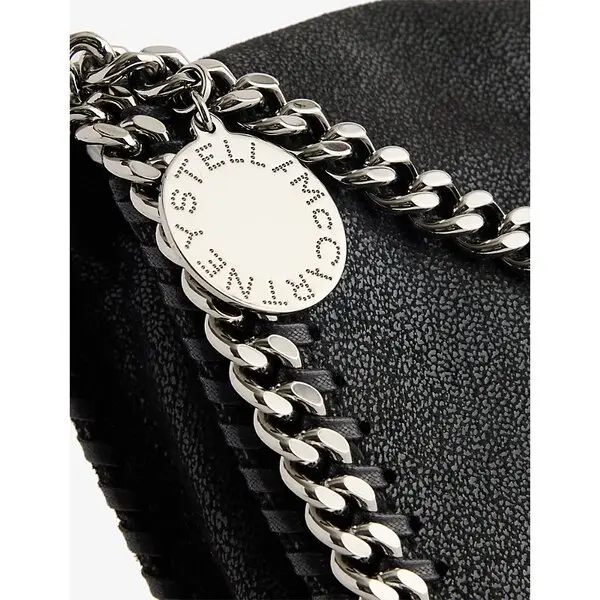 Stella McCartney Falabella Flap Woven Shoulder Bag