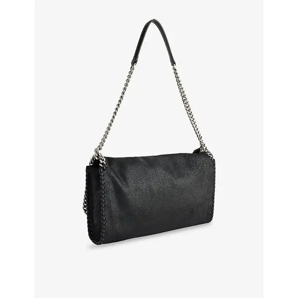 Stella McCartney Falabella Flap Woven Shoulder Bag
