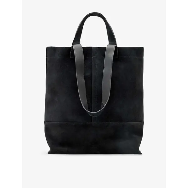ALLSAINTS Cassius Suede Tote Bag