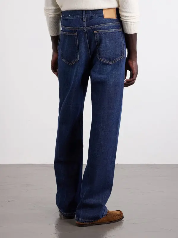 JEANERICA Genua Straight-leg Mid-waist Cotton Jeans
