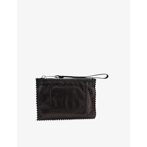 ALLSAINTS Siloh Mini Leather Pouch