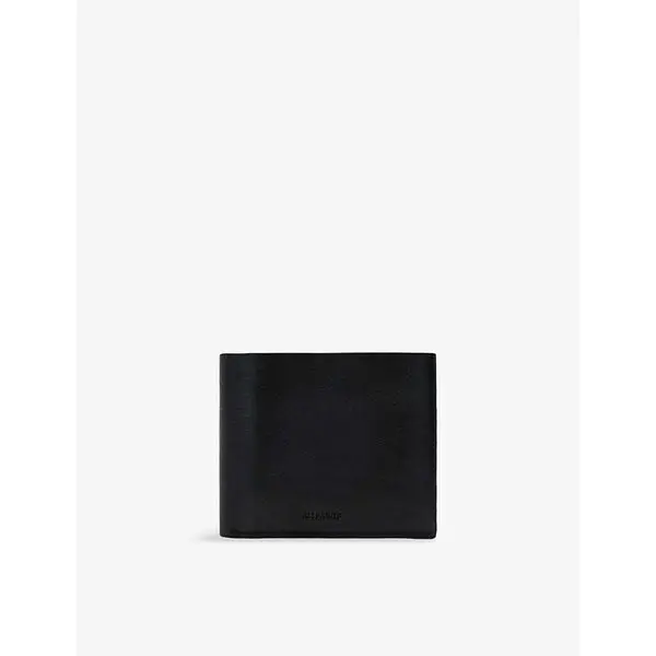ALLSAINTS Axis Leather Bi-fold Wallet