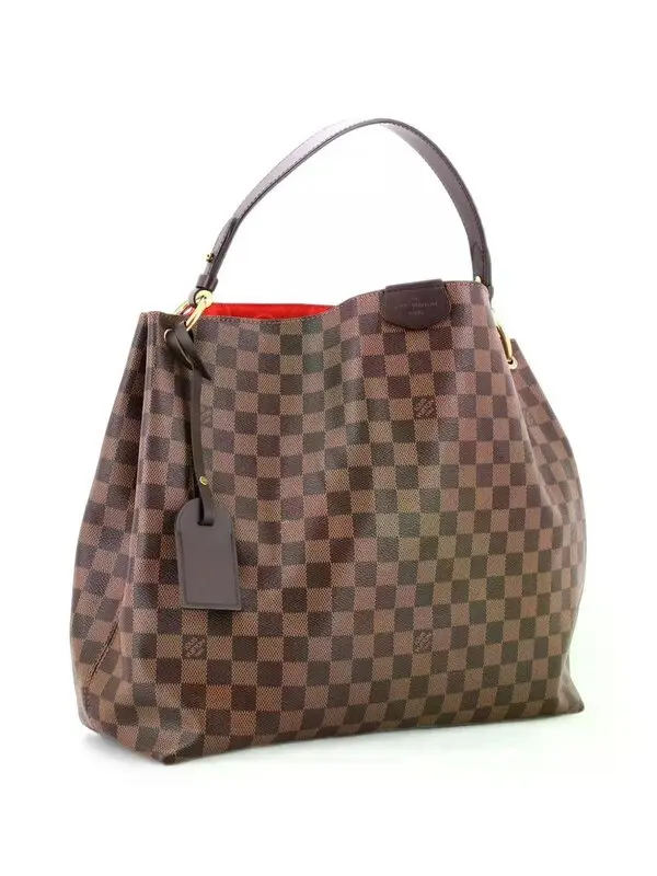 LOUIS VUITTON Graceful Handbag Damier Mm Hobo Bag