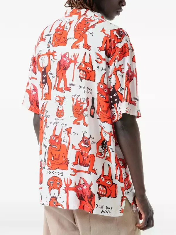 ENDLESS JOY Devil Graphic-print Short-sleeve Shirt
