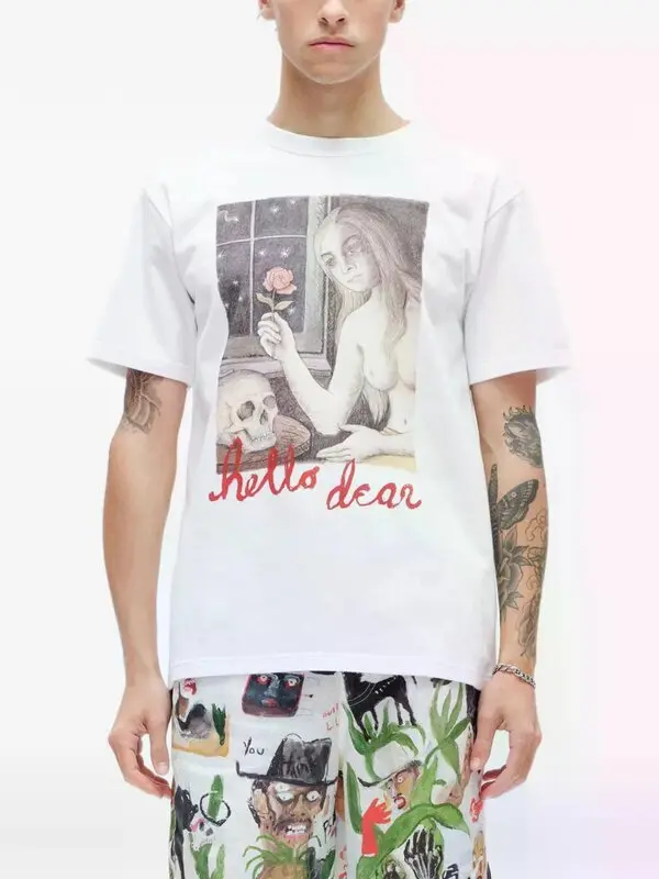 ENDLESS JOY Hello Dear Graphic-print T-shirt