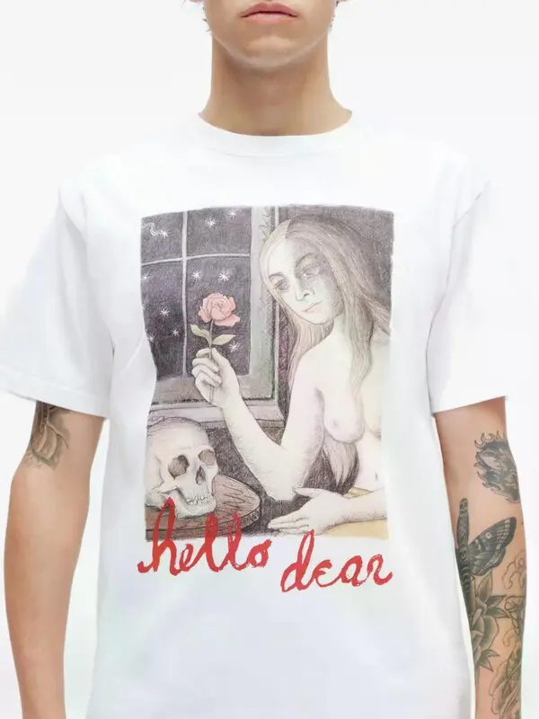 ENDLESS JOY Hello Dear Graphic-print T-shirt