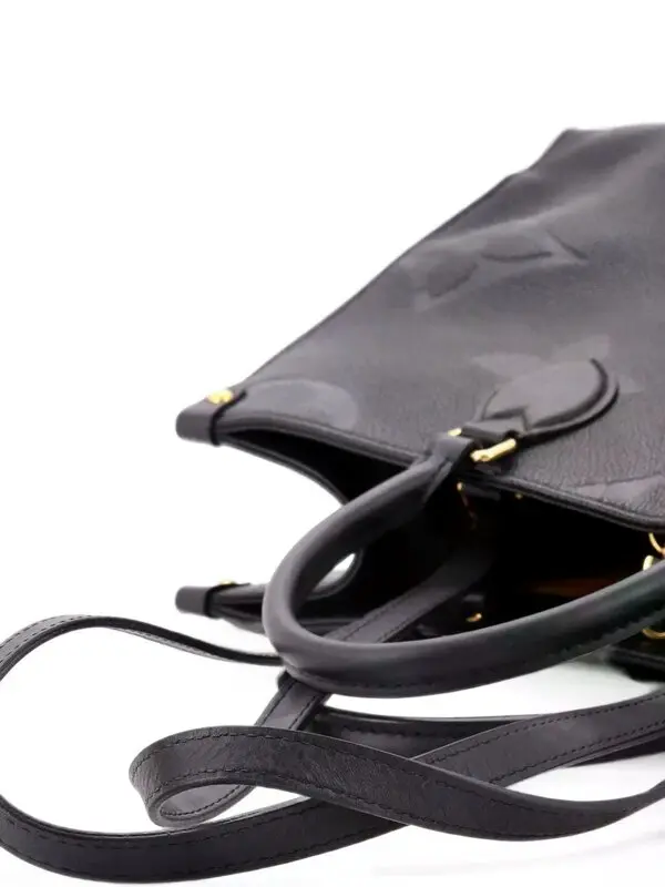LOUIS VUITTON Onthego Monogram Empreinte Giant Mm Tote Bag - Black
