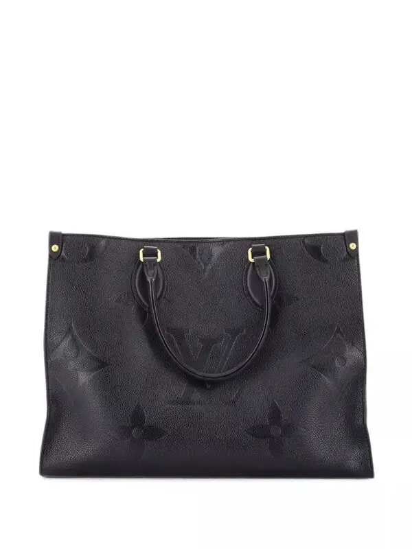 LOUIS VUITTON Onthego Monogram Empreinte Giant Mm Tote Bag - Black
