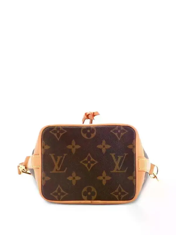 LOUIS VUITTON Noe Nm Handbag Monogram Canvas Nano Bucket Bag