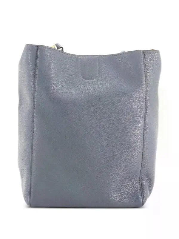 Celine Sangle Seau Bag Calfskin Small Shoulder Bag - Grey