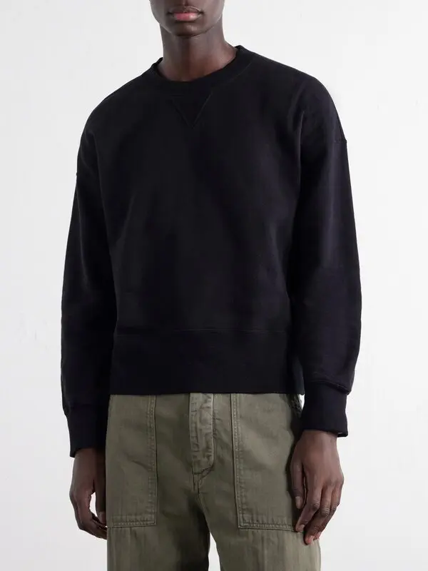 Visvim Court Cotton-jersey Sweatshirt