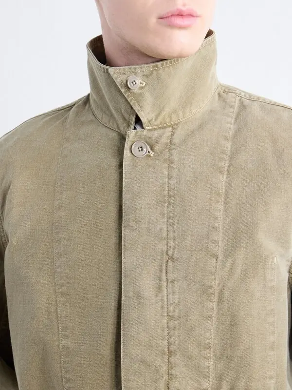 Our Legacy Machine Pigment-dyed Cotton-twill Jacket - Green