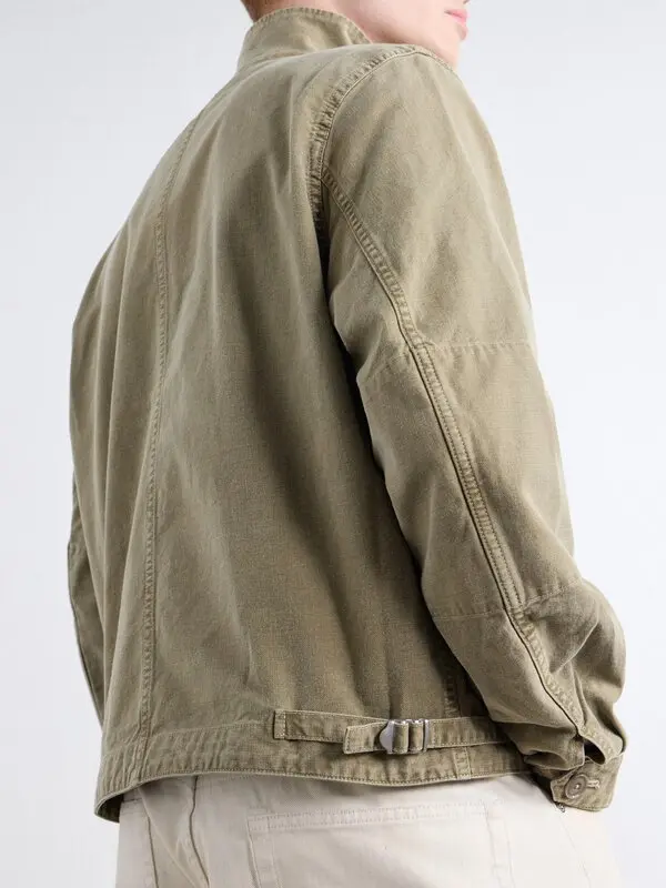 Our Legacy Machine Pigment-dyed Cotton-twill Jacket - Green