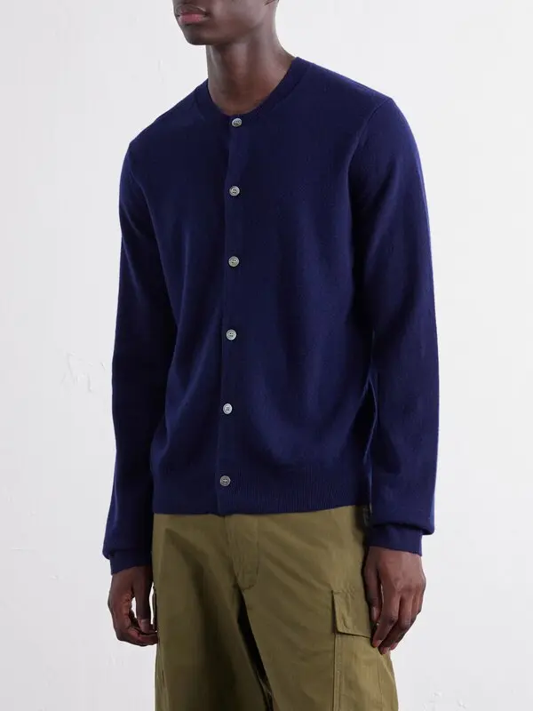 Comme Des Garçons Fully Fashioned Wool Cardigan