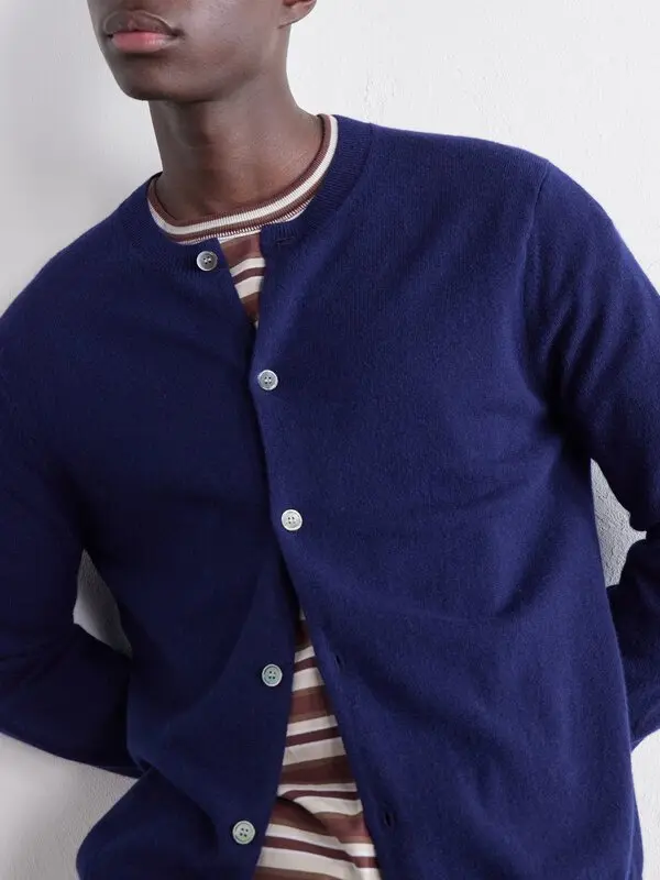Comme Des Garçons Fully Fashioned Wool Cardigan