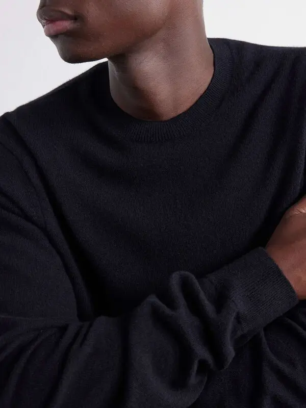 Comme Des Garçons Ribbed Wool Sweater