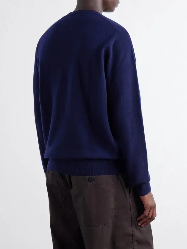 Comme Des Garçons Ribbed Wool Sweater