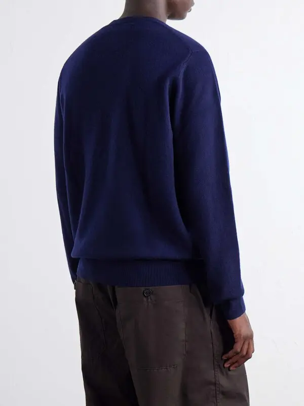Comme Des Garçons Ribbed Wool Sweater