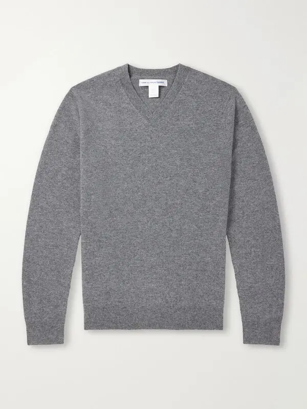 Comme Des Garçons Wool Sweater - Gray