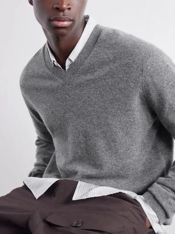 Comme Des Garçons Wool Sweater - Gray