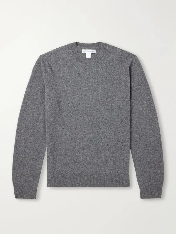 Comme Des Garçons Ribbed Wool Sweater