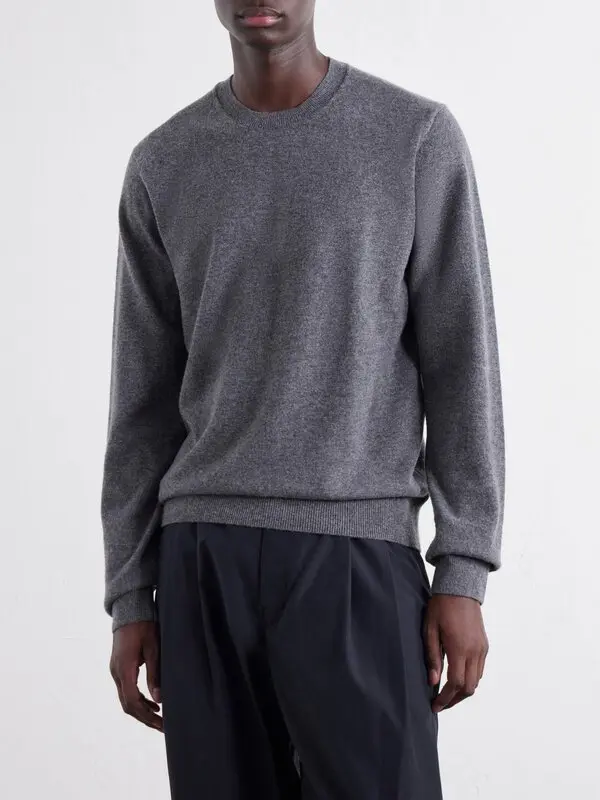 Comme Des Garçons Ribbed Wool Sweater