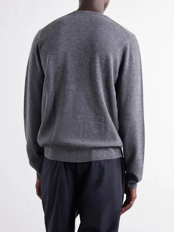 Comme Des Garçons Ribbed Wool Sweater