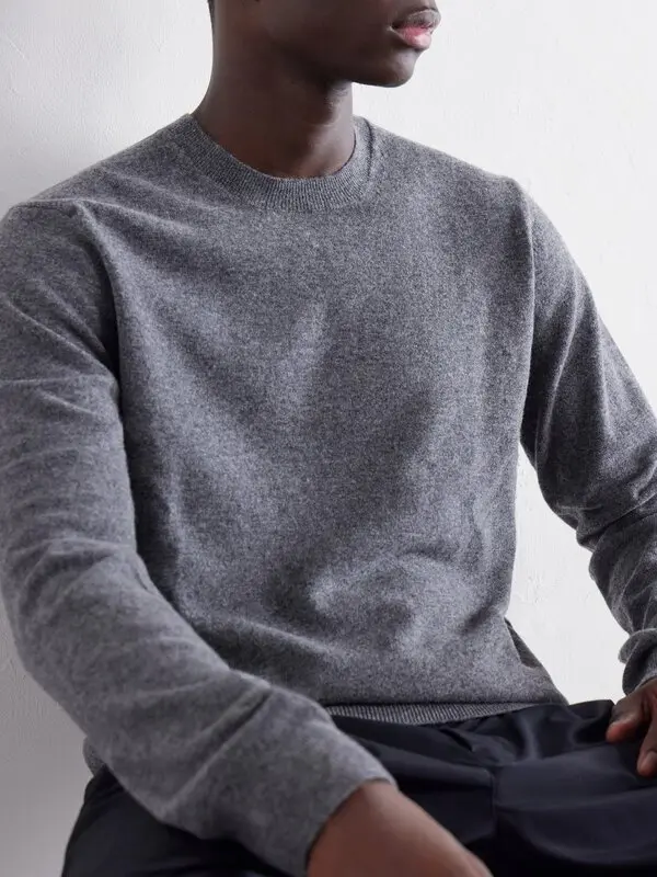Comme Des Garçons Ribbed Wool Sweater