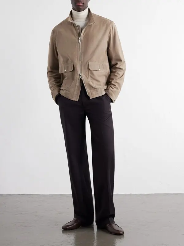 Mr P. Harrington Suede Jacket