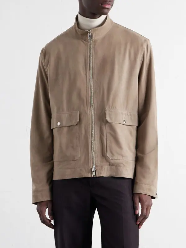 Mr P. Harrington Suede Jacket