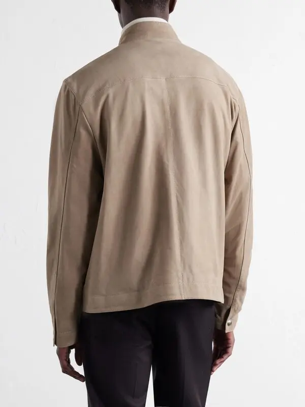 Mr P. Harrington Suede Jacket