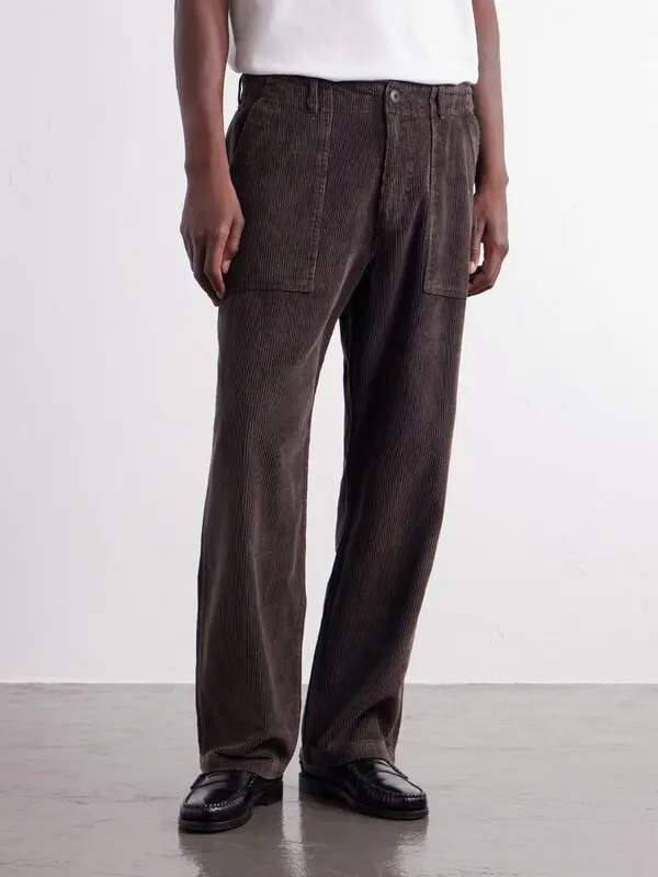 FRIZMWORKS Straight-leg Cotton-corduroy Trousers