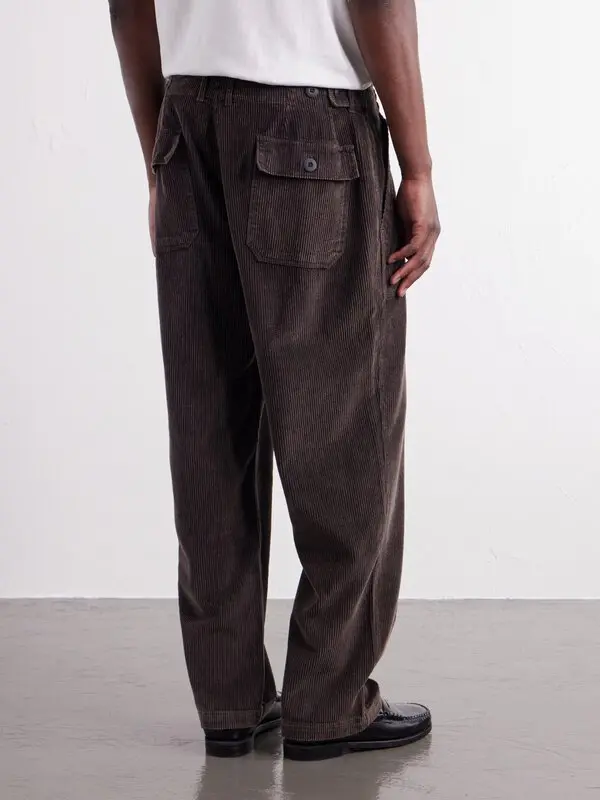 FRIZMWORKS Straight-leg Cotton-corduroy Trousers