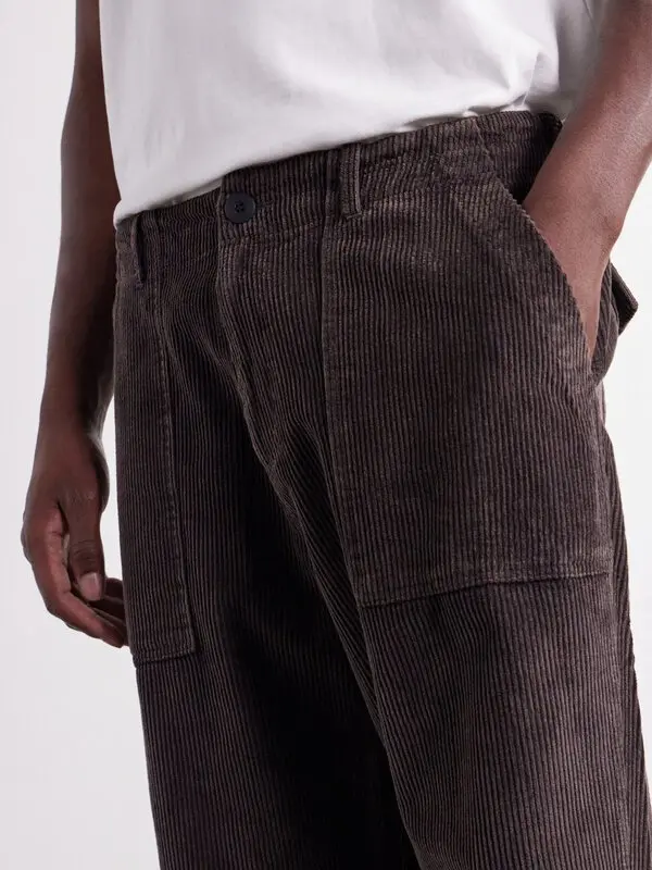 FRIZMWORKS Straight-leg Cotton-corduroy Trousers