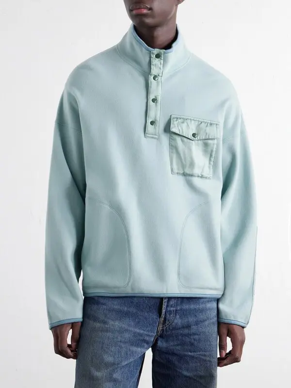 Visvim Barlow Wool-fleece Sweatshirt