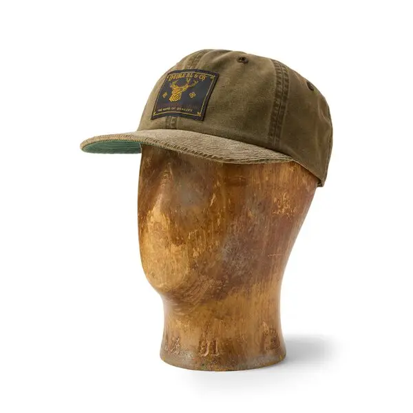 Ralph Lauren Corduroy-bill Canvas Ball Cap