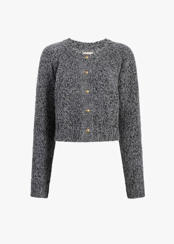 Khaite Niels Cardigan - Sterling