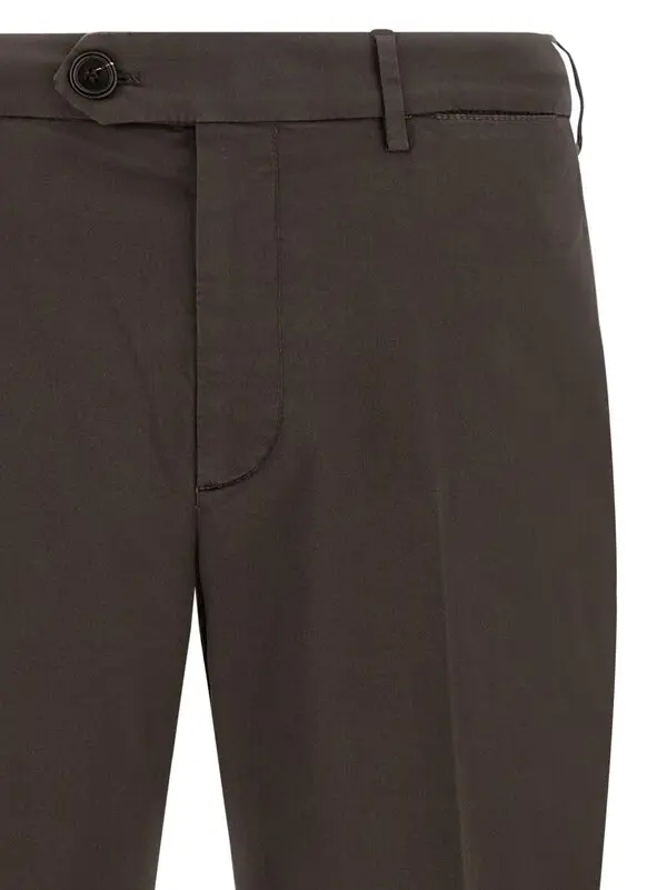 Brunello Cucinelli American Pima Cotton Pants - Brown