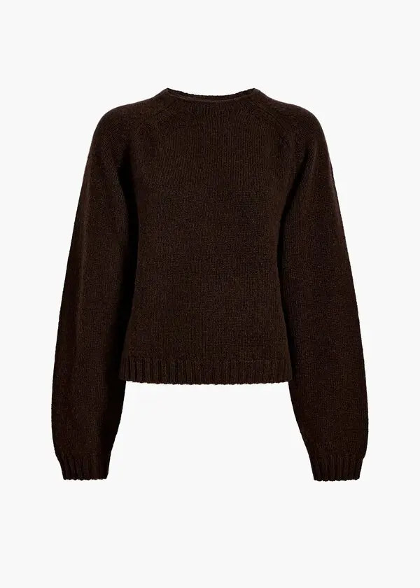 Khaite Simone Sweater - Bark