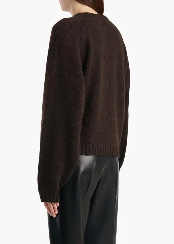 Khaite Simone Sweater - Bark
