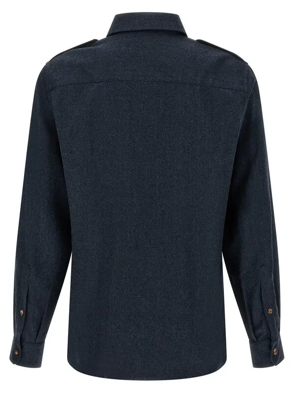 Brunello Cucinelli Flannel Shirt