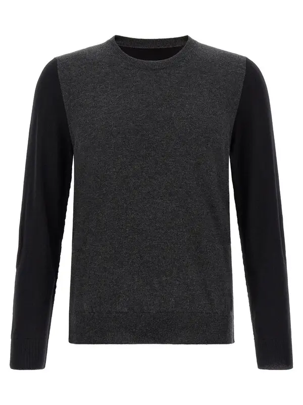 MAISON MARGIELA Two-tone Wool Sweater