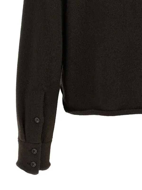 Guest In Residence Cropped Western' Shirt