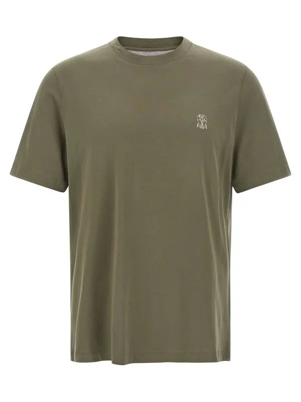 Brunello Cucinelli Logo T-shirt
