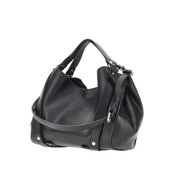 DIESEL® Leather Small 'd-one' Bag - Black