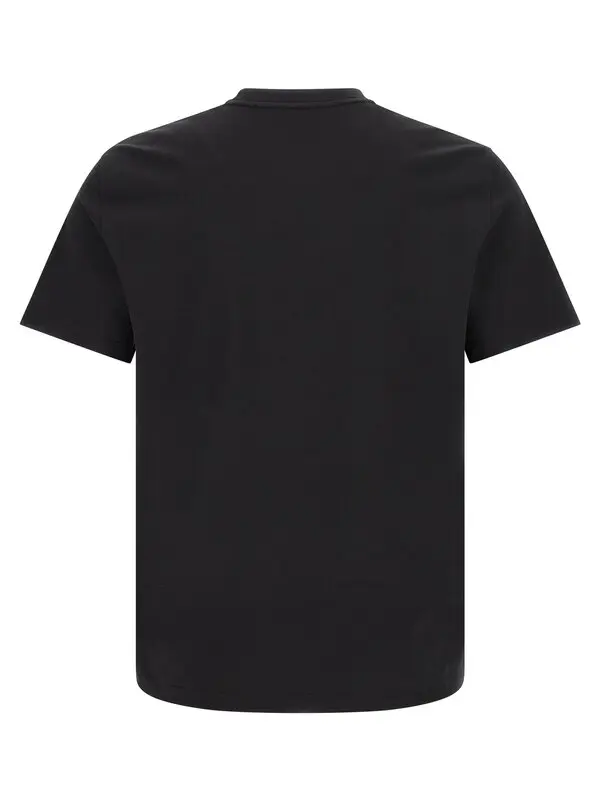 Moncler Logo Patch T-shirt - Black