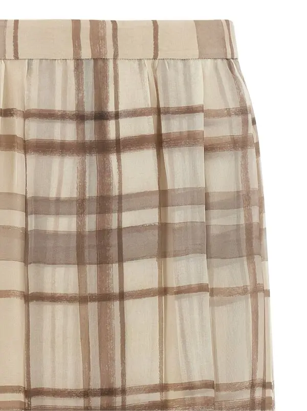 Brunello Cucinelli Organza Skirt