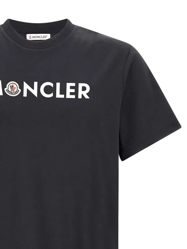 Moncler Front Logo Print T-shirt